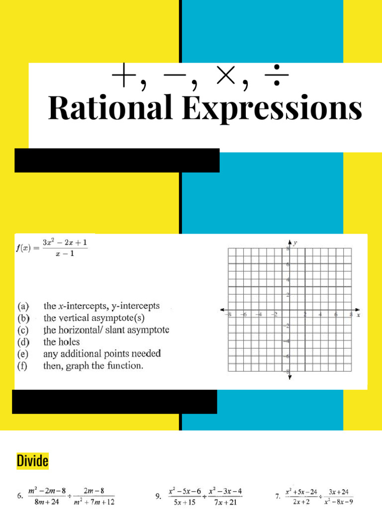 Rational Expressions | PDF