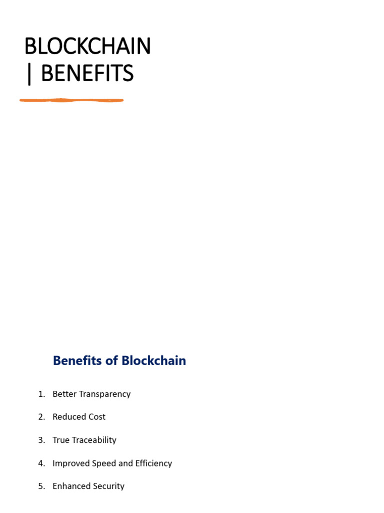 Blockchain Benefits Challanges | PDF
