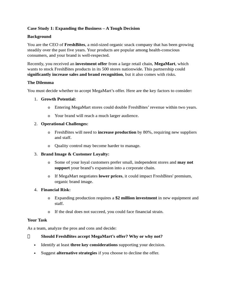 E4O-Unit 6-Case Study (4) | PDF | Brand | Economies