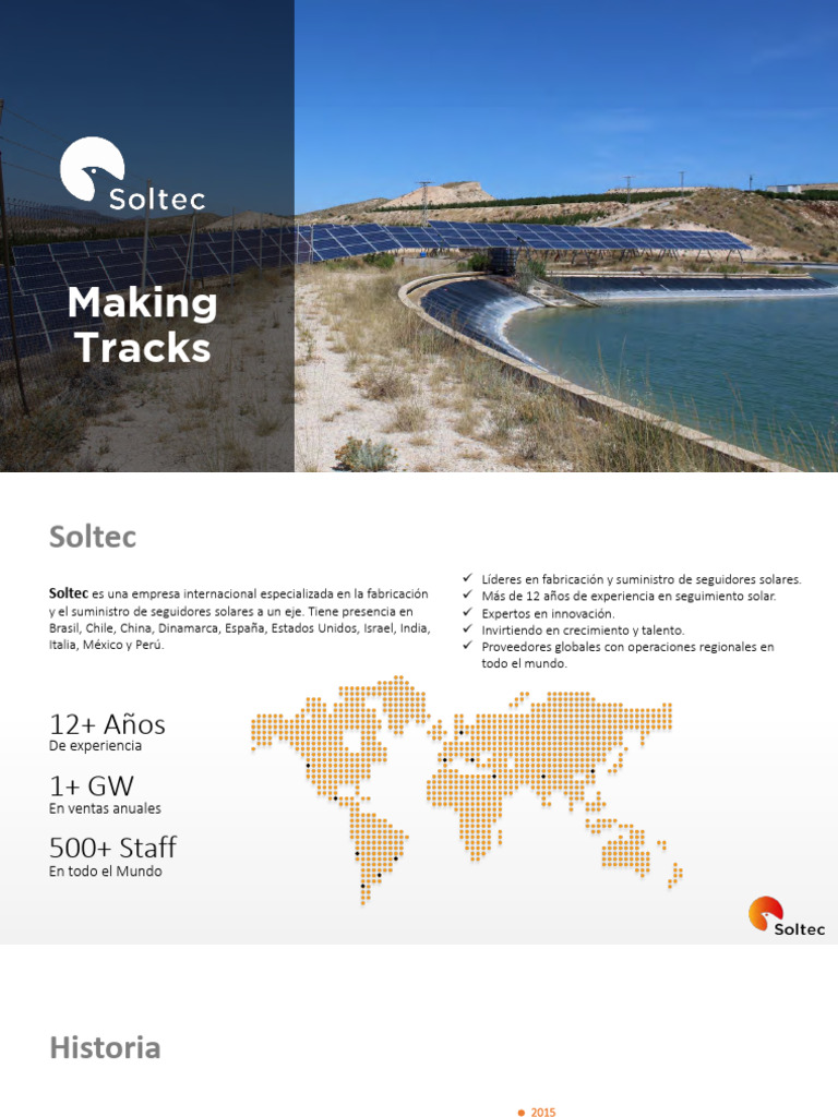 Soltec Presentation 2021 | PDF | Fotovoltaica | Energía solar