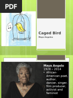 Maya Angelou's Caged Bird Poem | PDF