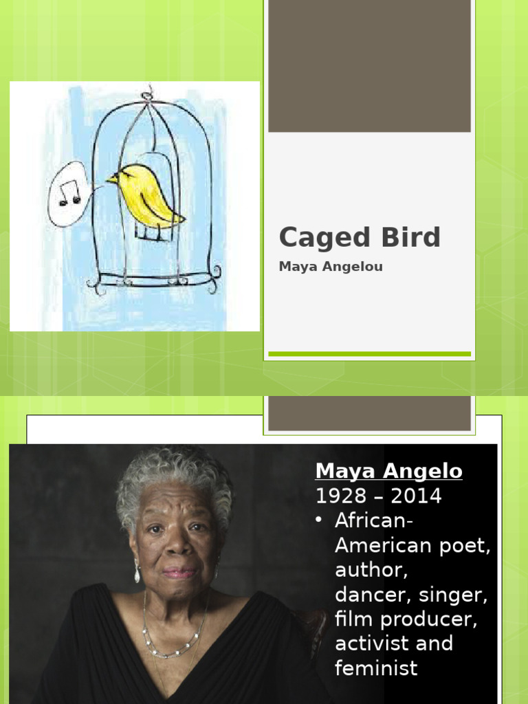 Caged Bird by Maya Angelou | PDF | Maya Angelou | Poetry