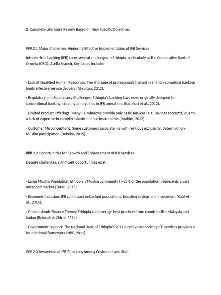 Complete Lit-WPS Office | PDF | Islamic Banking And Finance | Banks