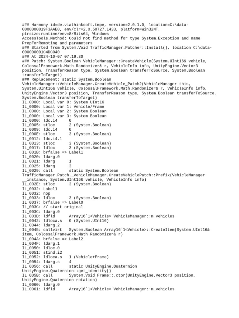 Harmony Log | PDF | Software Development | Computer Data