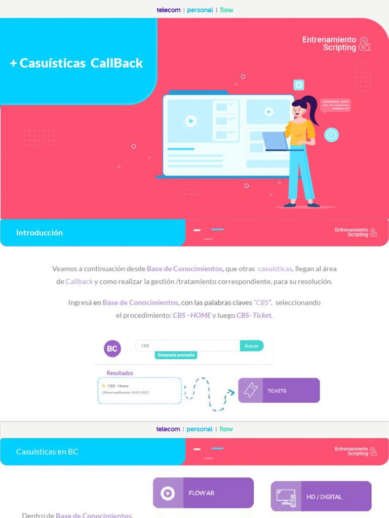 Más Casuísticas CallBack | PDF | Internet | ciberespacio
