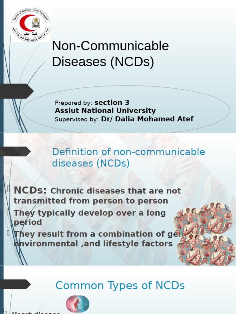Understanding Non-Communicable Diseases | PDF | Non Communicable ...