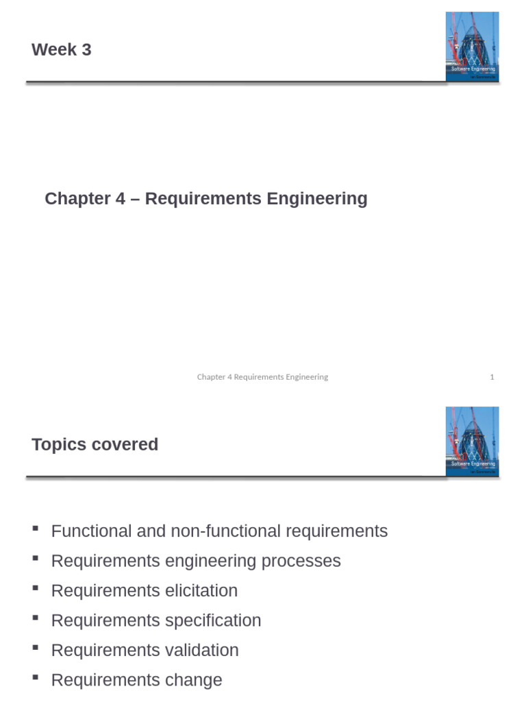 Ch4 Requirements Engineering 1 | PDF | Use Case | Unified Modeling Language