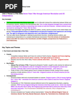 Unit 3 Heimler Notes - APUSH | PDF | French And Indian War | George ...