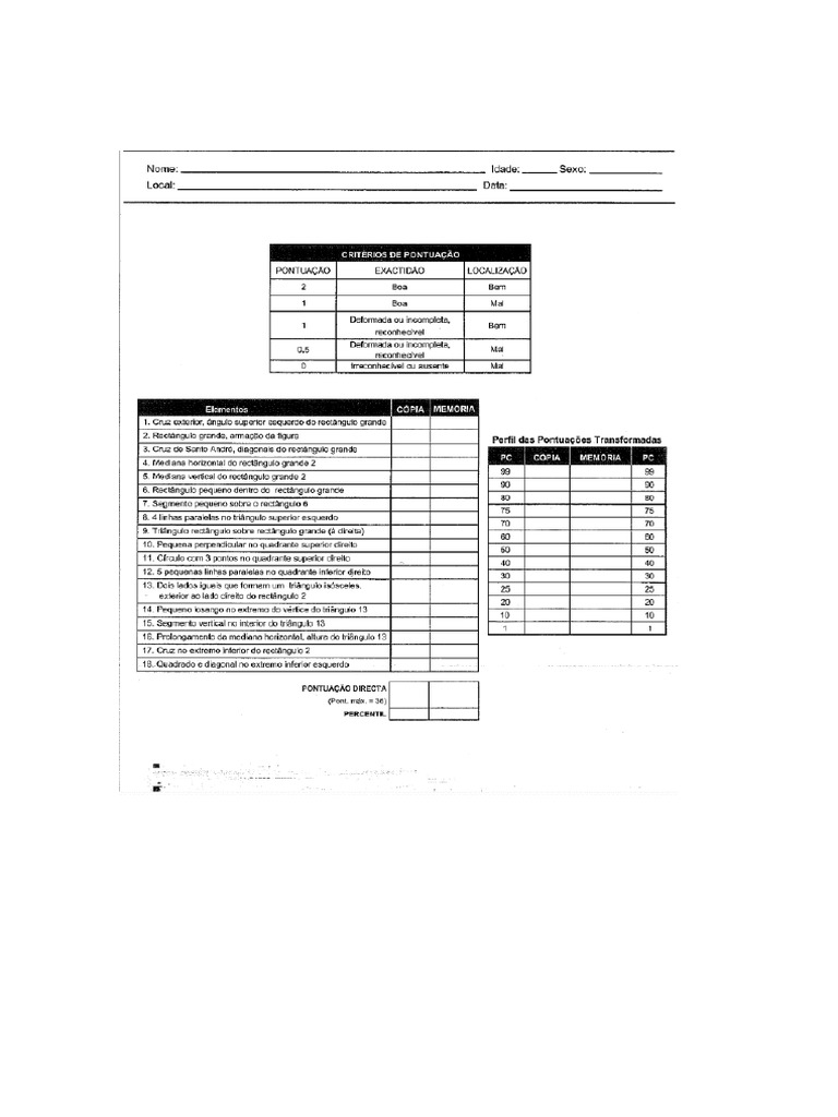 Folha de Registo e Cotação - Forma A | PDF