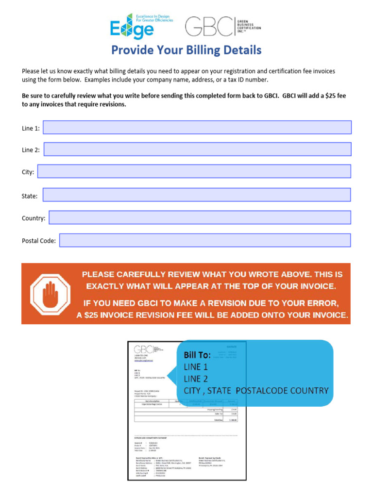 Billing Details PDF | PDF