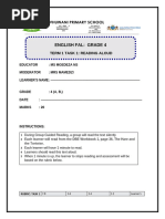 Grade 4 English Home Language Exam 2024 | PDF | Reading Comprehension ...