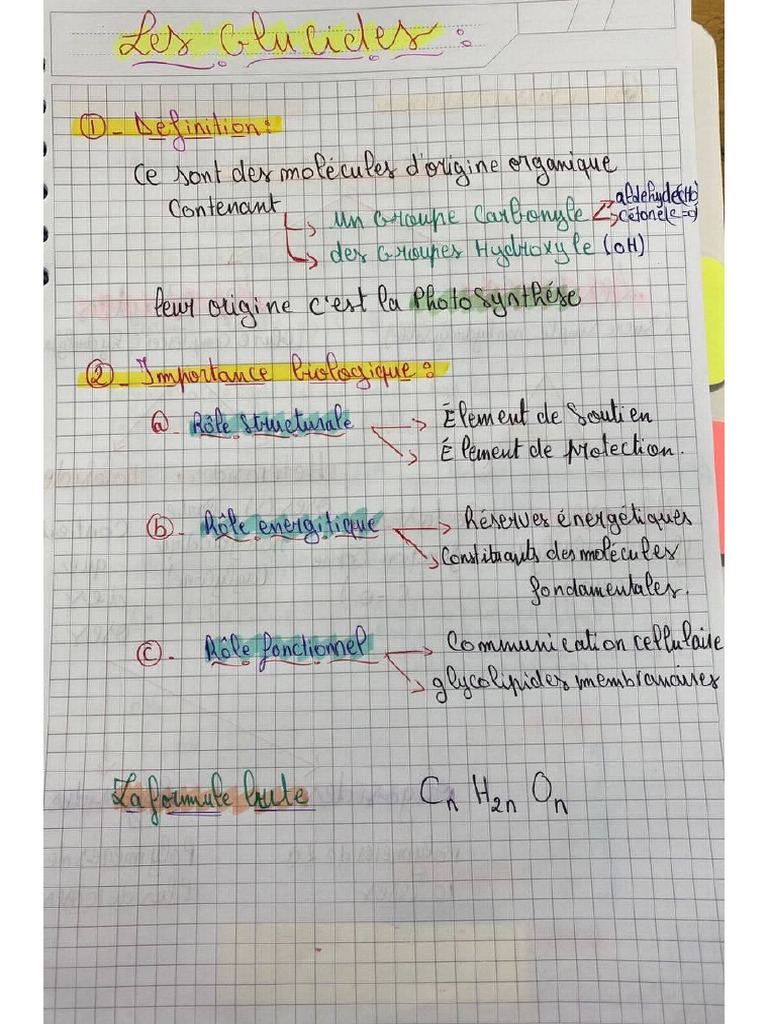 Cours Résumé Biochimie Structurale | PDF