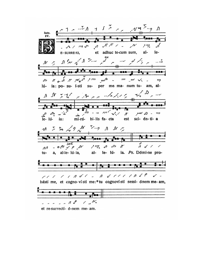 IN Resurrexi GN | PDF