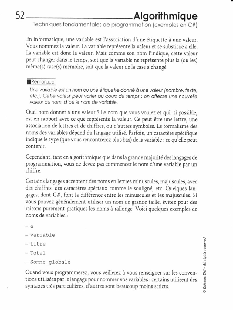 Wiley Algorithmique Programmation Cscharp - Partie28 | PDF