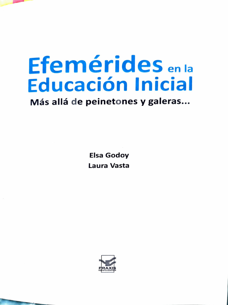 Efemérides en Educación Inicial | PDF | Educación de la primera ...