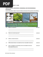 Yr 10 Geography Baseline Test | PDF | Earthquakes | Earth