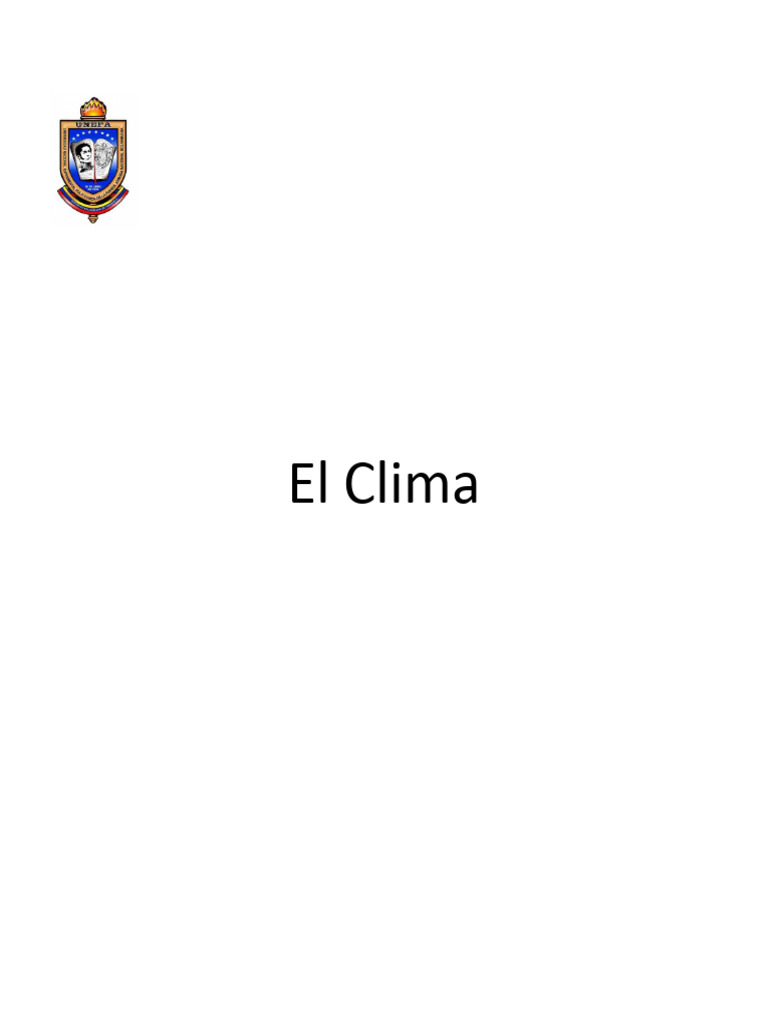 Ensayo de El Clima | PDF | Clima | Tierra