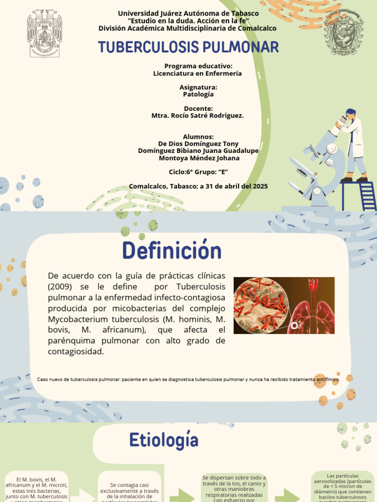 TUBERCULOSIS PULMONAR _20250430_091828_0000 | PDF | Mycobacterium | Tuberculosis