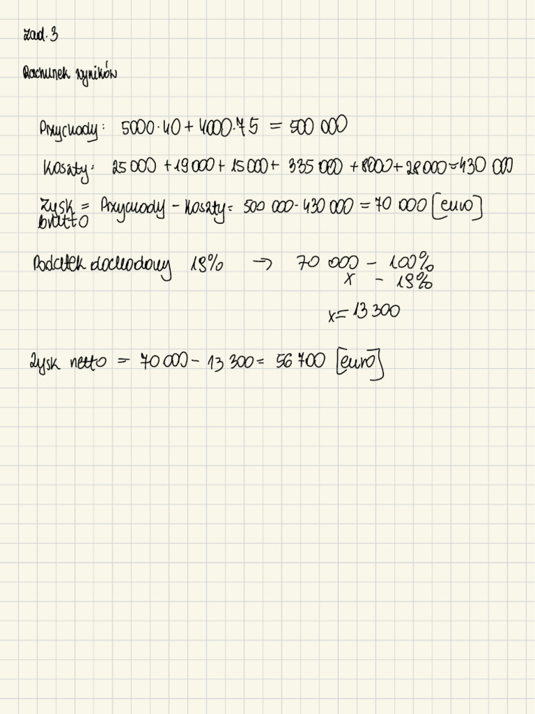 Zadanie 3 Ekonomika | PDF