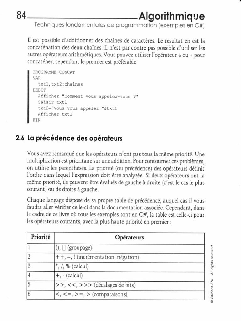 Wiley Algorithmique Programmation Cscharp - Partie44 | PDF