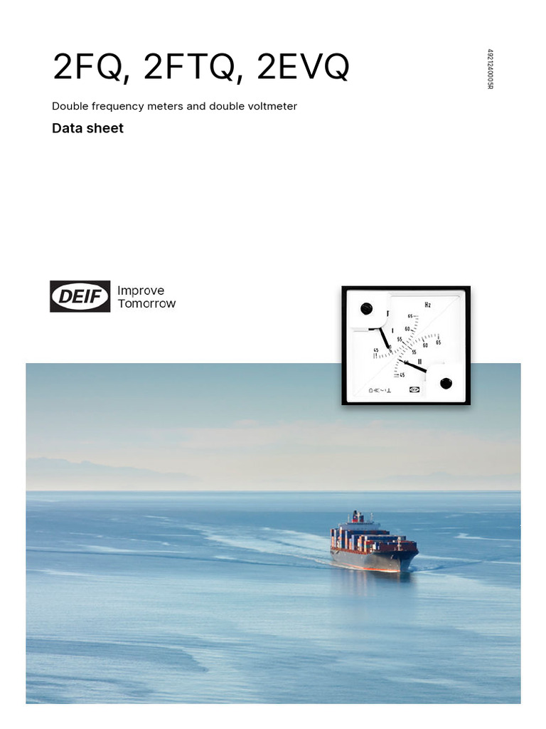 double-frequency-meters-and-double-voltmeter-data-sheet-4921240005-uk | PDF | Alternating ...