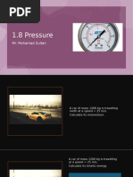 Free Printable Force, Pressure, and Area Triangle Science Formula Poster | PDF | Area | Force