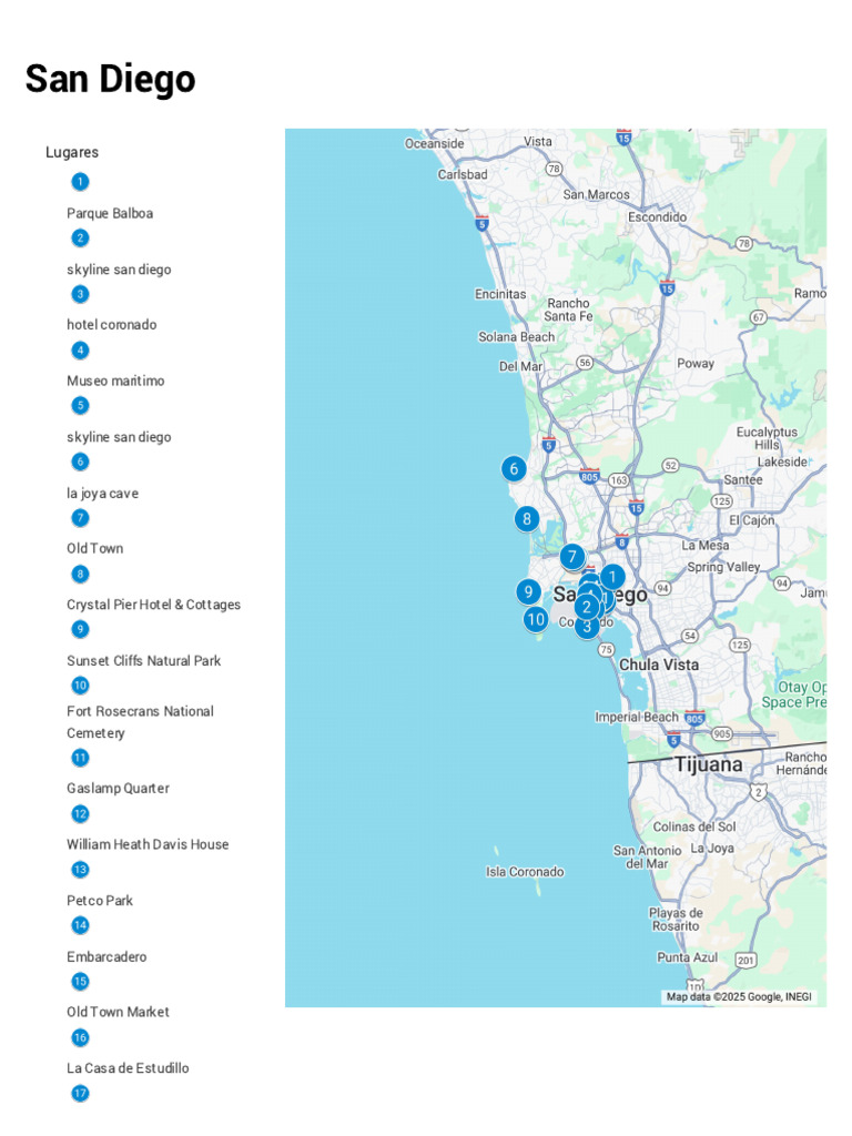 San Diego Pdf