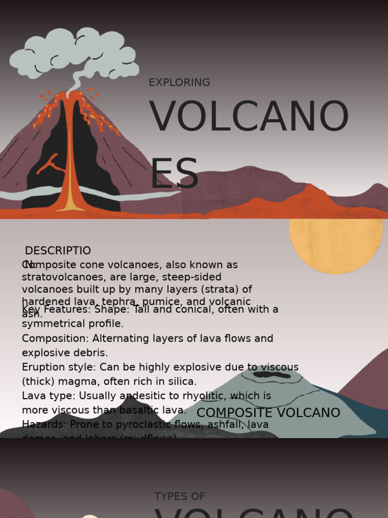 Exploring Volcanoes Earth Science Education Presentation Organic Semi ...