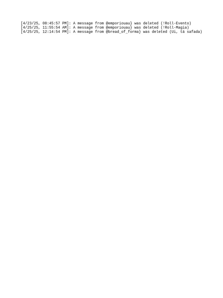 Messages | PDF