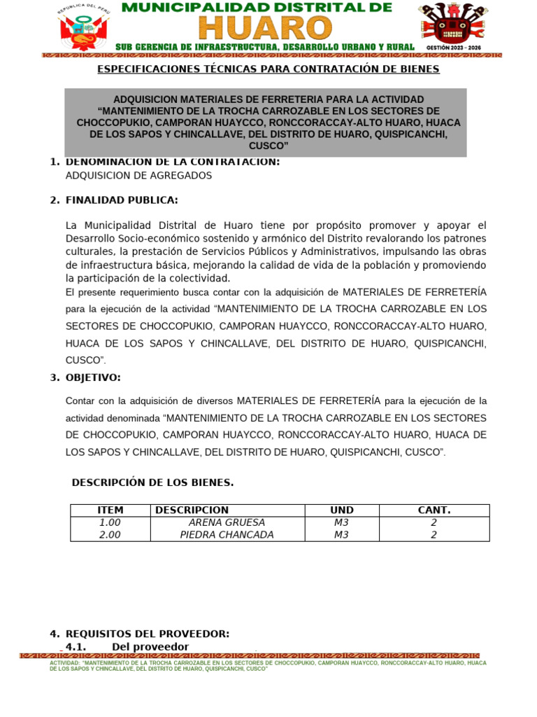 Ee - Tt. Adq - Arena Fina | PDF | Corrupción política