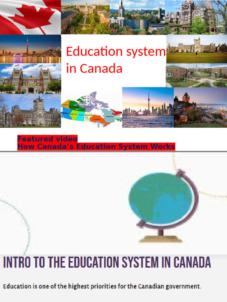 Canadas Education System | PDF