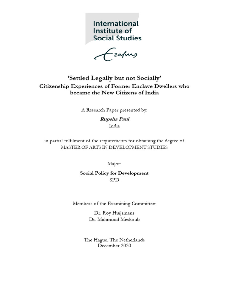 RP Rupsha Paul 525503rp | PDF | Bharatiya Janata Party