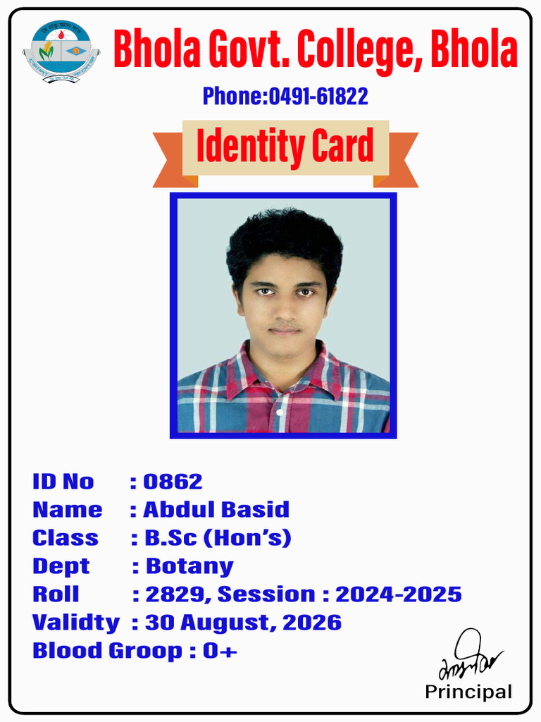 Bhola CLG ID | PDF