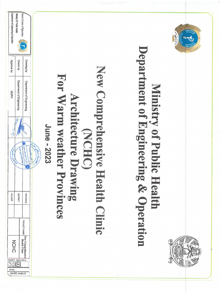 Annex B - Complete Drawing NCHC For Warm W | PDF
