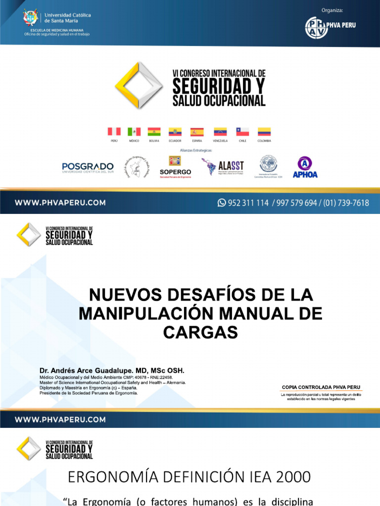 15 - Andres Arce - Nuevos Desafíos de La Manipulación | PDF