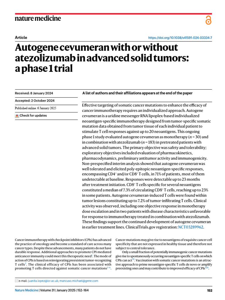 FULLTEXT01 | PDF | T Cell | Cancer