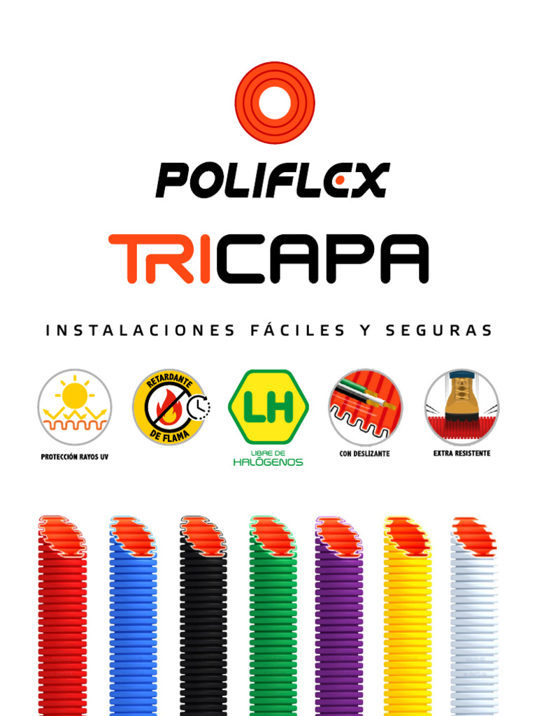 Catalogo-Poliflex 2022 | PDF | Tubería (transporte de fluidos)