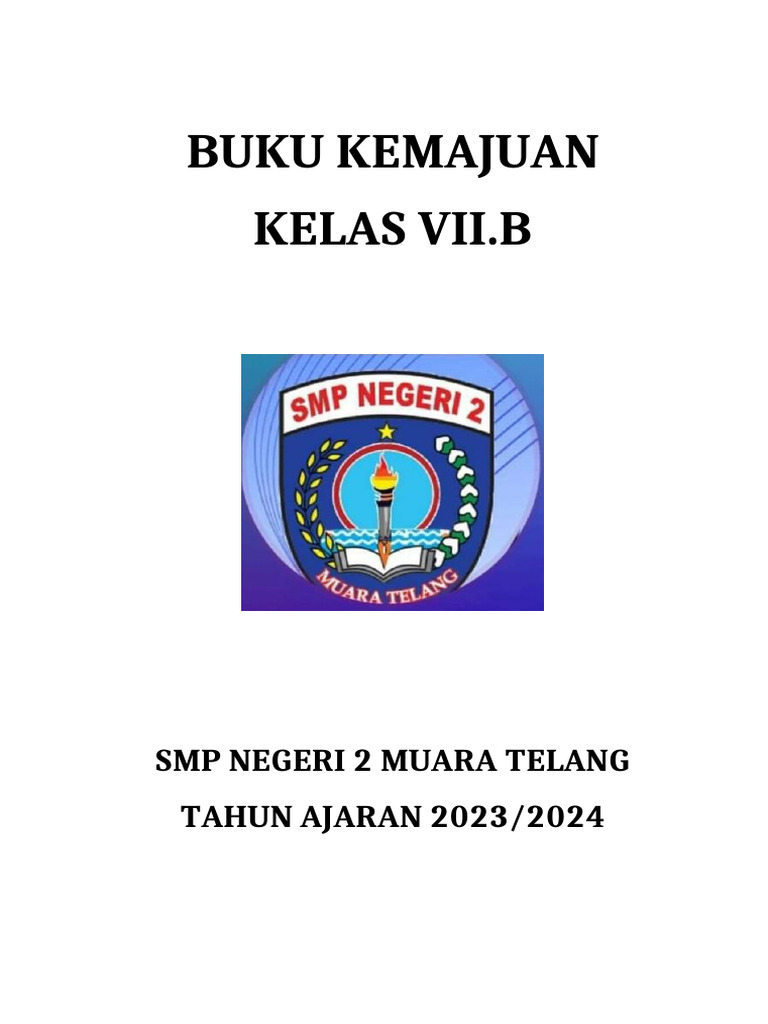 Buku Kemajuan Kelas 7b | PDF