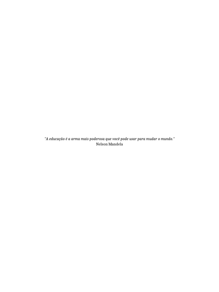 Epigrafe ABNT | PDF