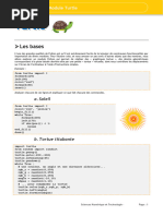Tracer des cercles en Python avec Turtle | PDF