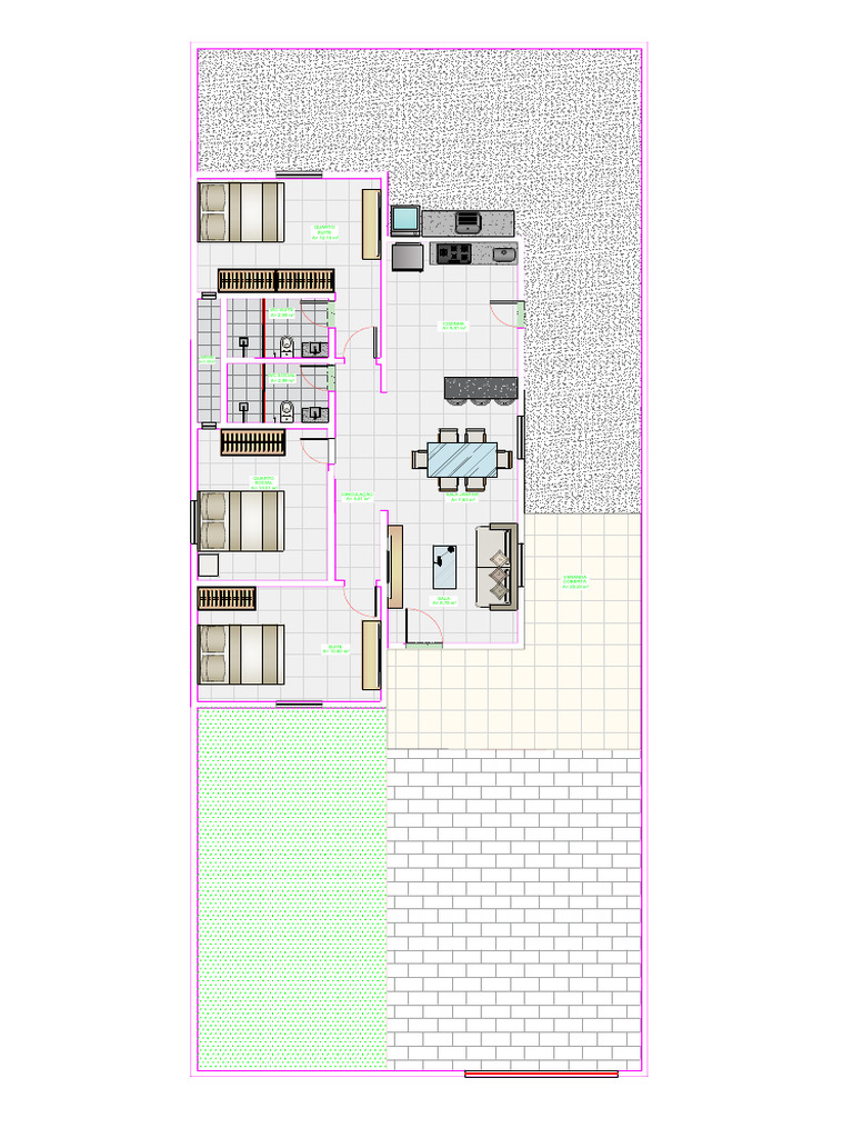 LAYOUT CASA 80m VENDA-Model | PDF