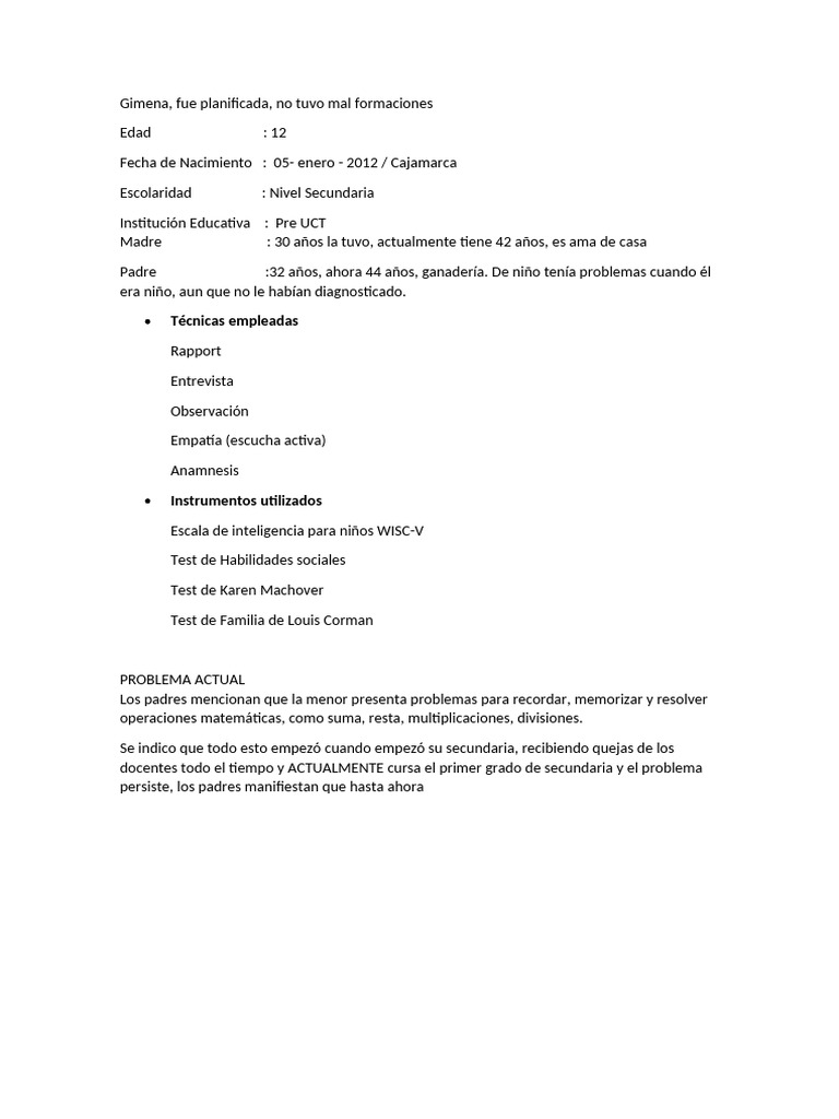 Evaluada Resumen | PDF