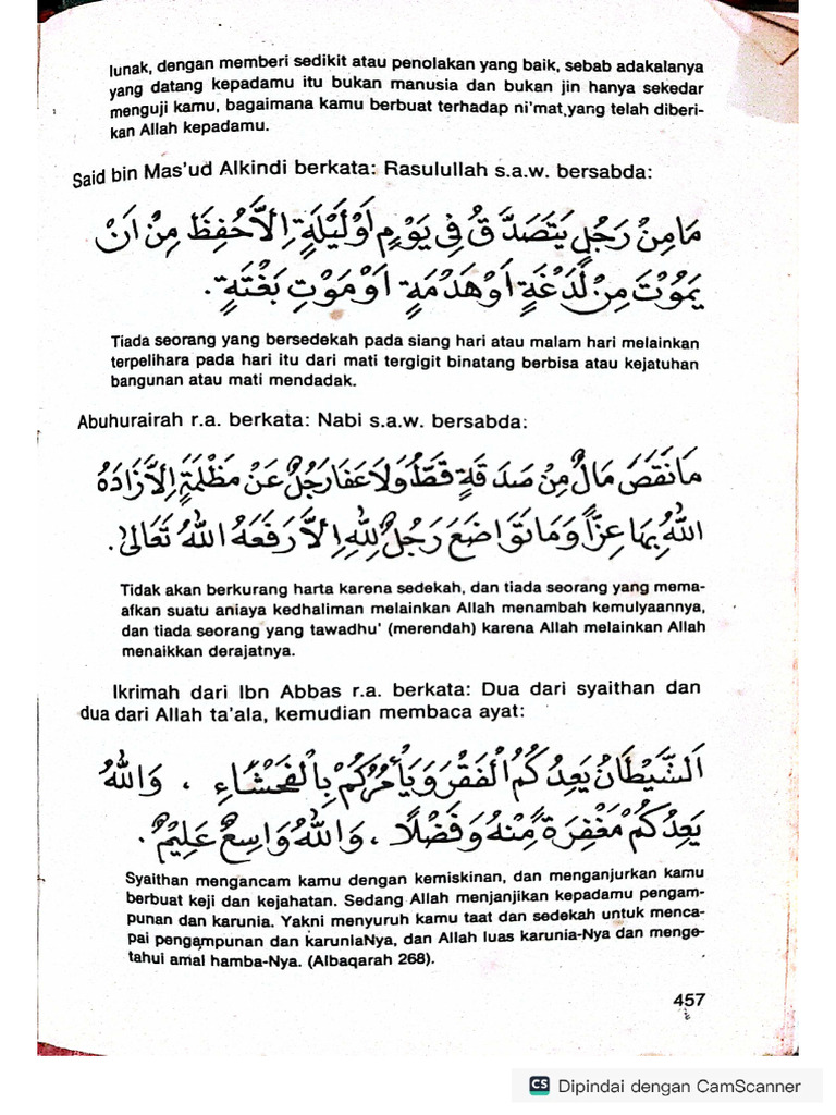 Fadhilah Shadaqah | PDF