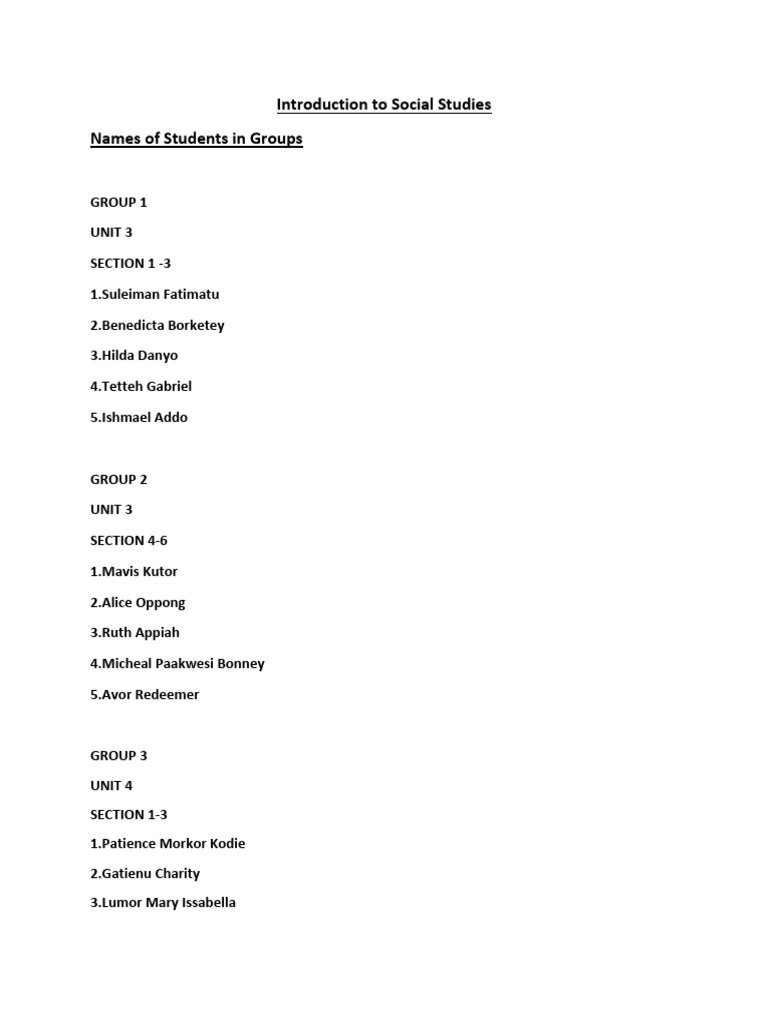 Introduction to Social Studies | PDF