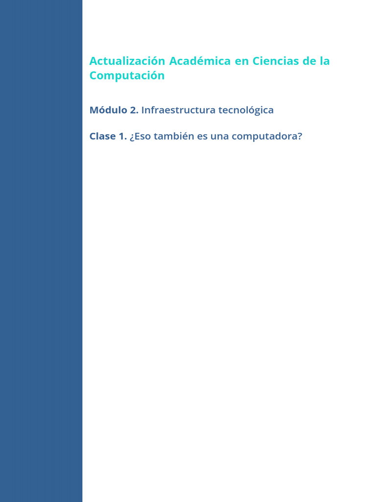 M2 - C1 - ¿Eso También Es Una Computadora | PDF | Hertz | Unidad Central de procesamiento