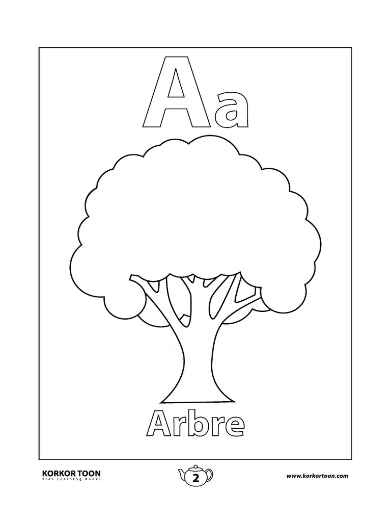 French Alphabet Color Book 3 28 | PDF