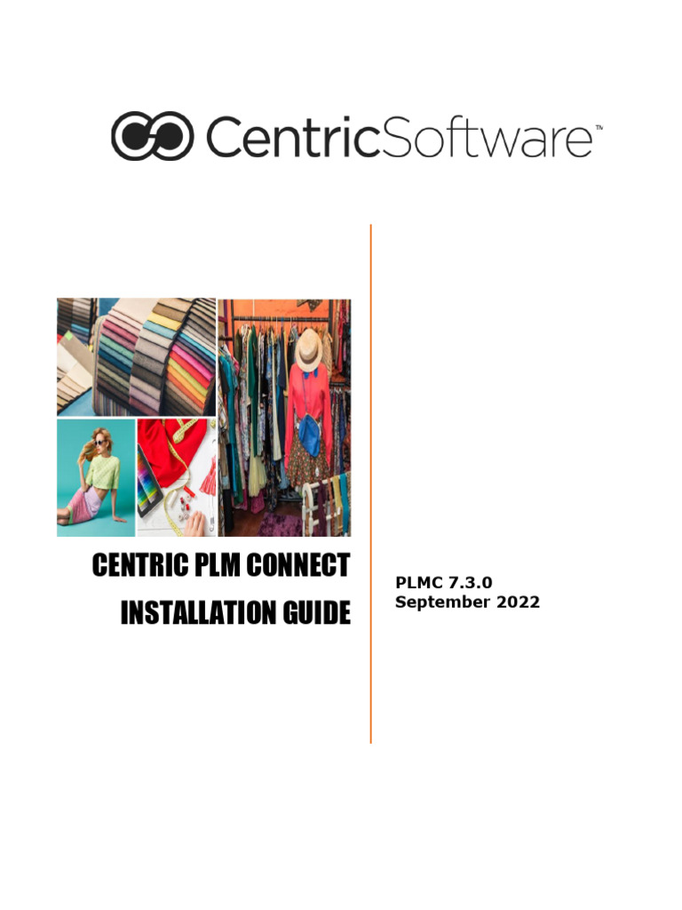 Centric PLM Connect | PDF | Installation (Computer Programs) | Command Line Interface