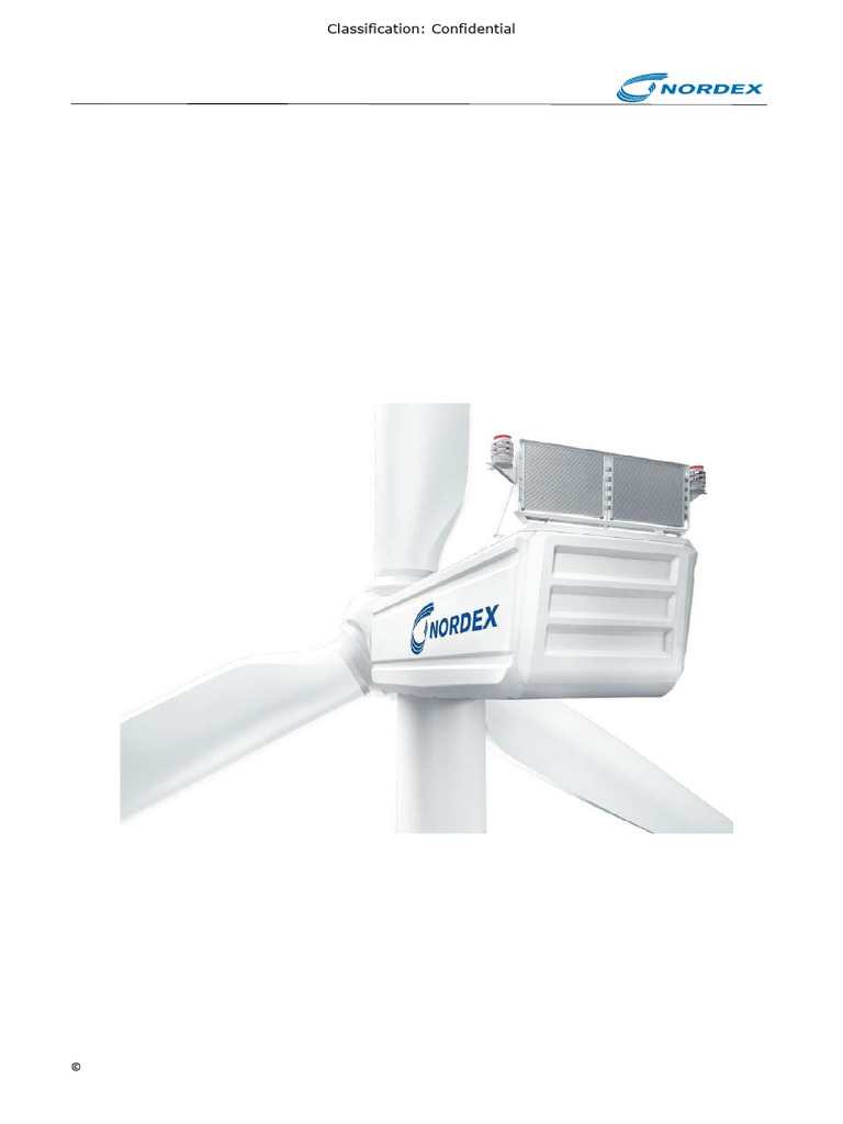 Nordex N149/5.X Product Overview | PDF | Electrical Engineering