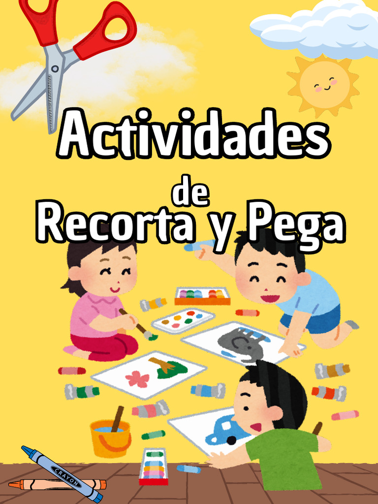 Actividades de Recorta y Pega para Niños | PDF