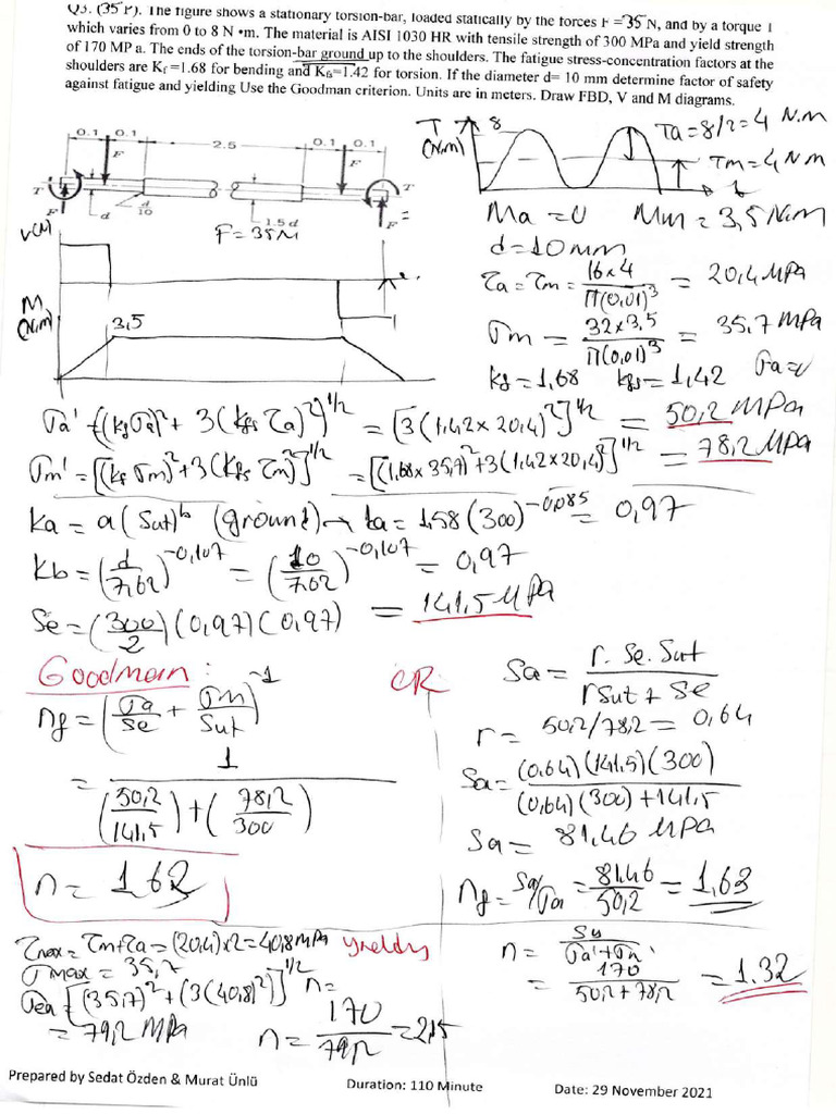 Me-1 Md-Nov 2021-Solutions | PDF